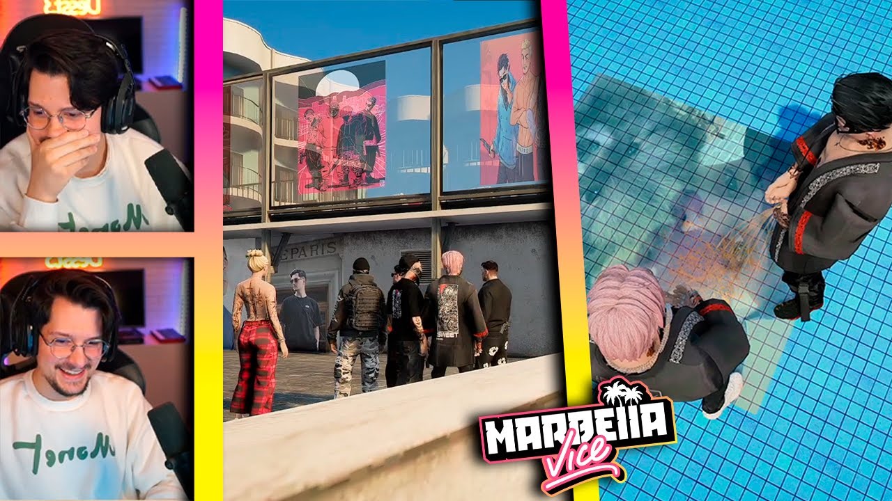 BO(desst3) REACCIONA A SU NUEVO BARRIO DE LA GANG🤣 | Marbella Vice 2 ...