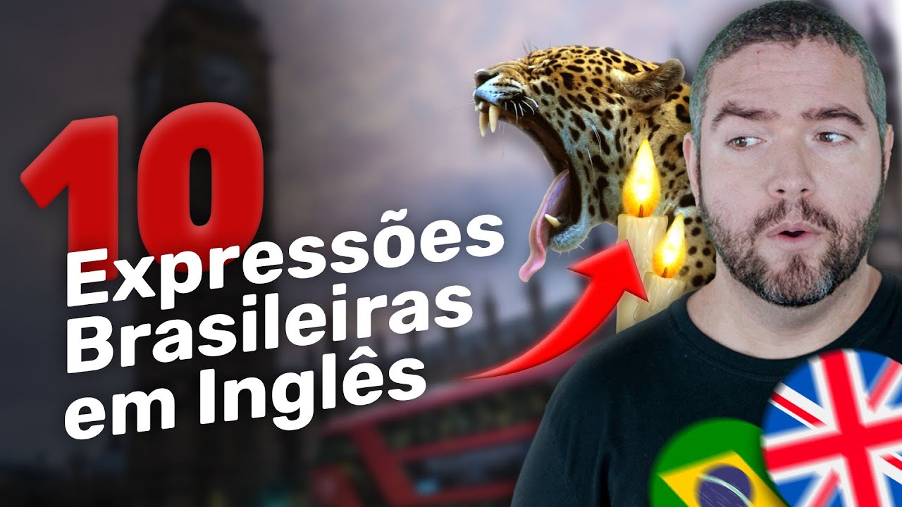EXPRESSÕES muito comuns do português EM INGLÊS │ Teacher Matias ...