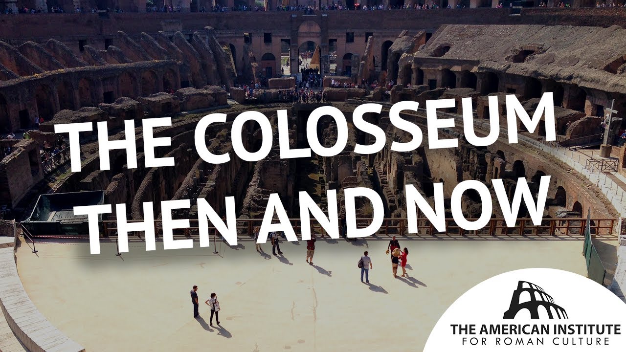 Colosseum Restoration Before And After