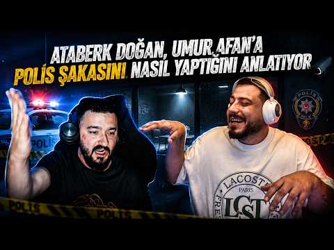 ATABERK DOĞAN, UMUR AFAN'A YAPTIĞI POLİS ŞAKASINI ANLATIYOR 😄 #kickkesit #ataberkdoğan