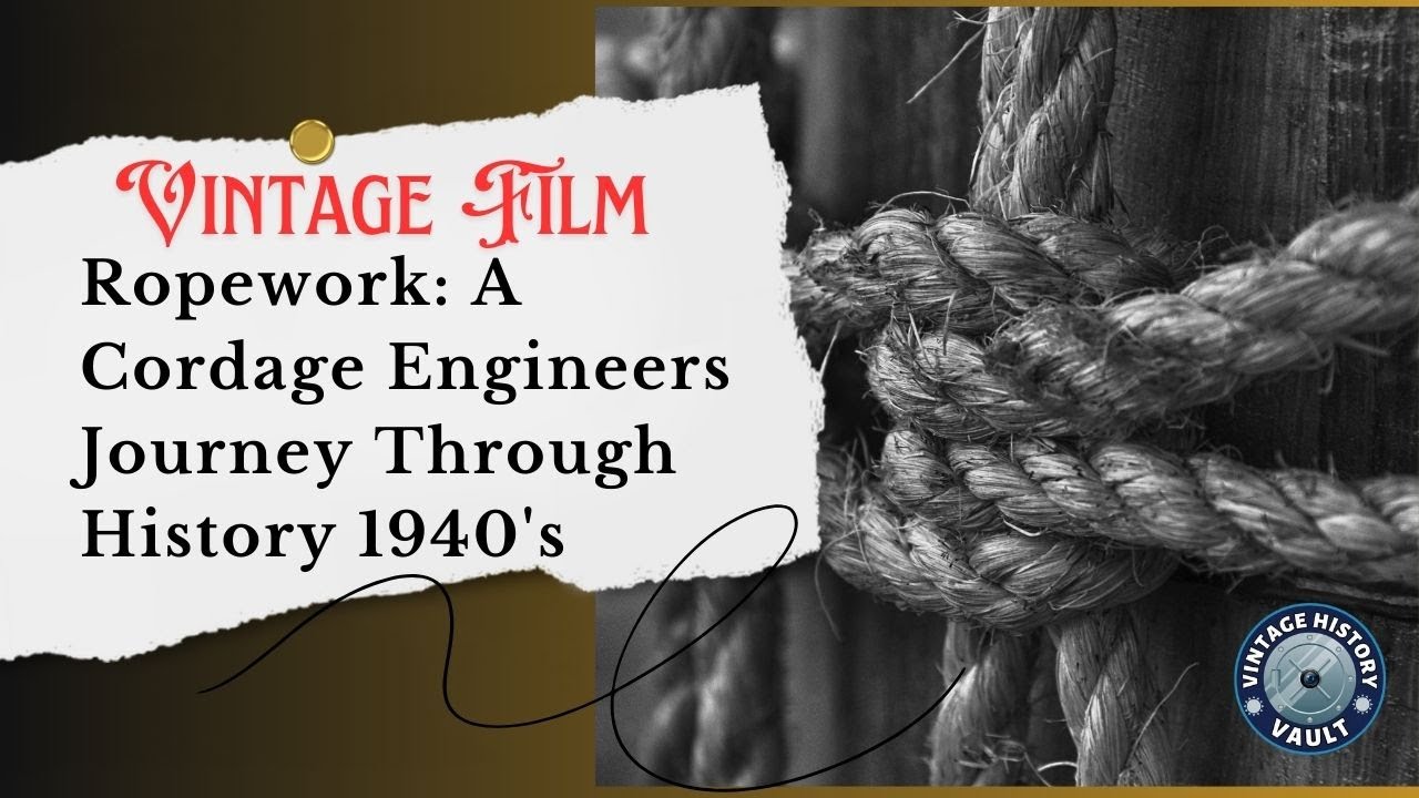 Vintage Film Ropewalk A Cordage Engineer’s Journey Through History ...