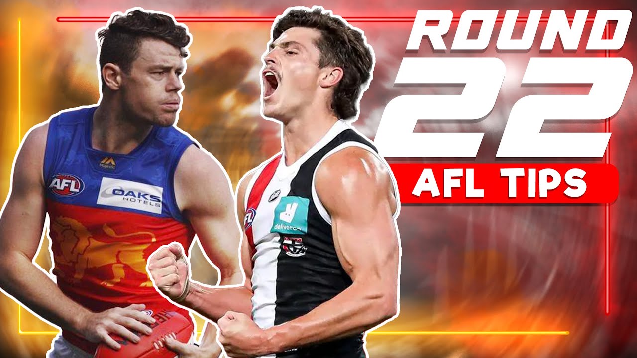THE TOP 8 RACE CONTINUES | Round 22 Tips AFL 2022 - YouTube