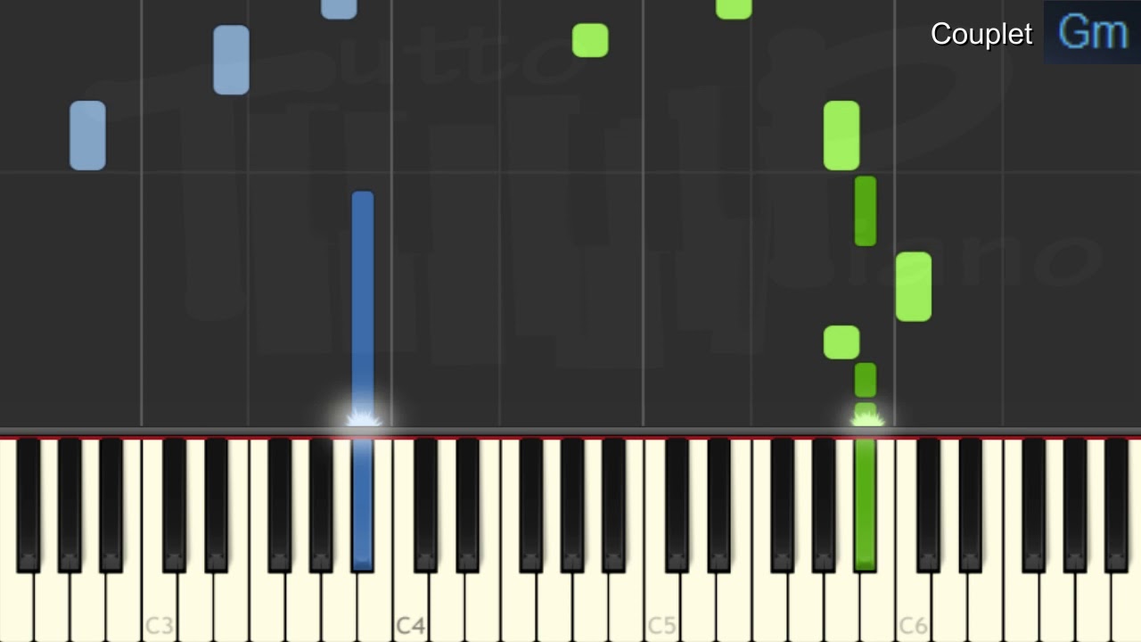 Amir - Merci (piano facile) - YouTube