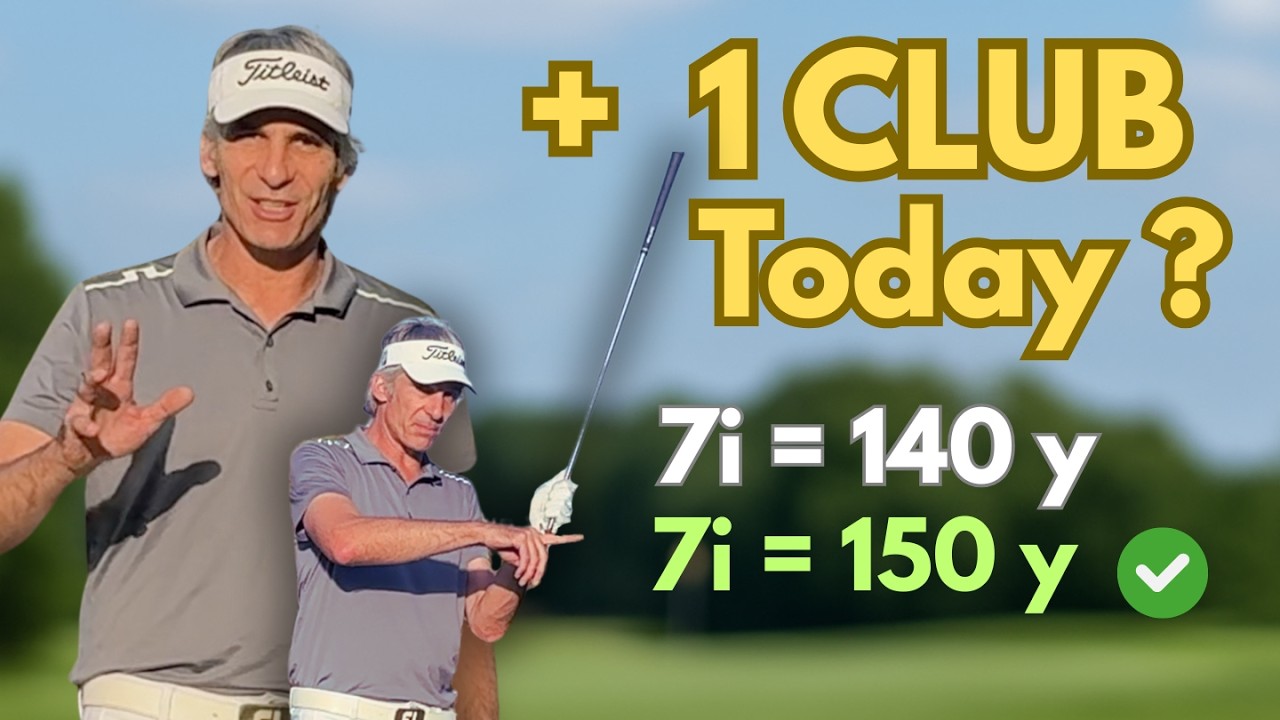 Add 10 Yards with the Same Swing (Try This Today!) - YouTube