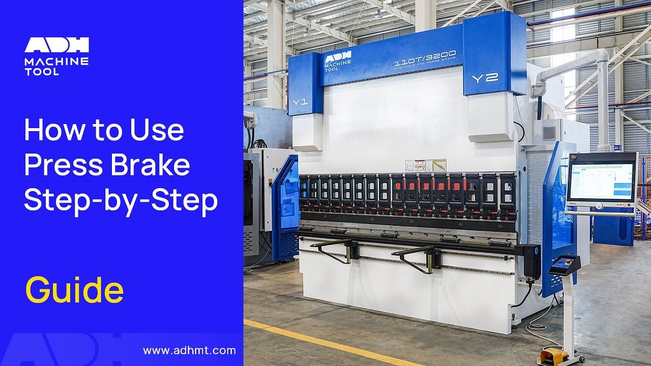 How to Use Press Brake Step by Step Guide - YouTube