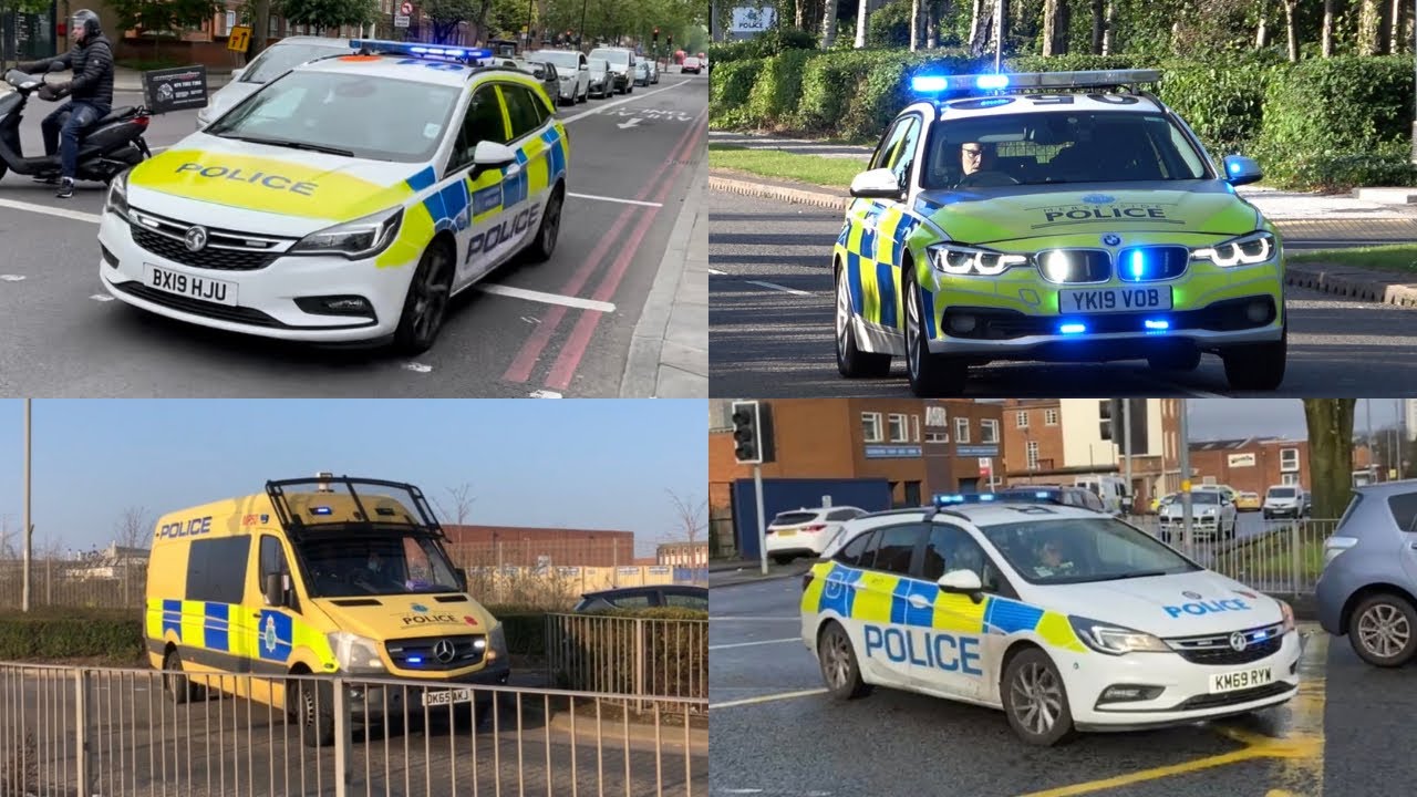 *BULLHORN* POLICE IN ACTION!! UK Police Cars, Police Vans and ...
