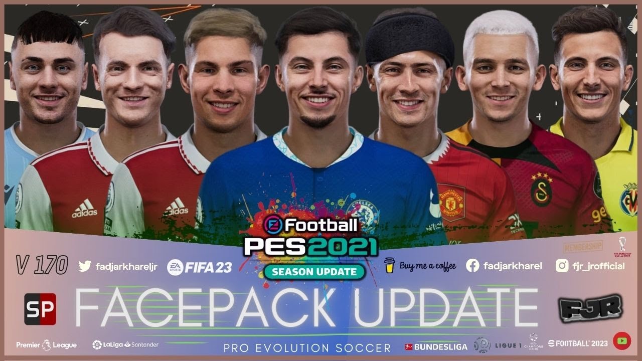 eFootballPES 2021 - UPDATE FACE V170 - SIDER VERSION & CPK VERSION | PC ...
