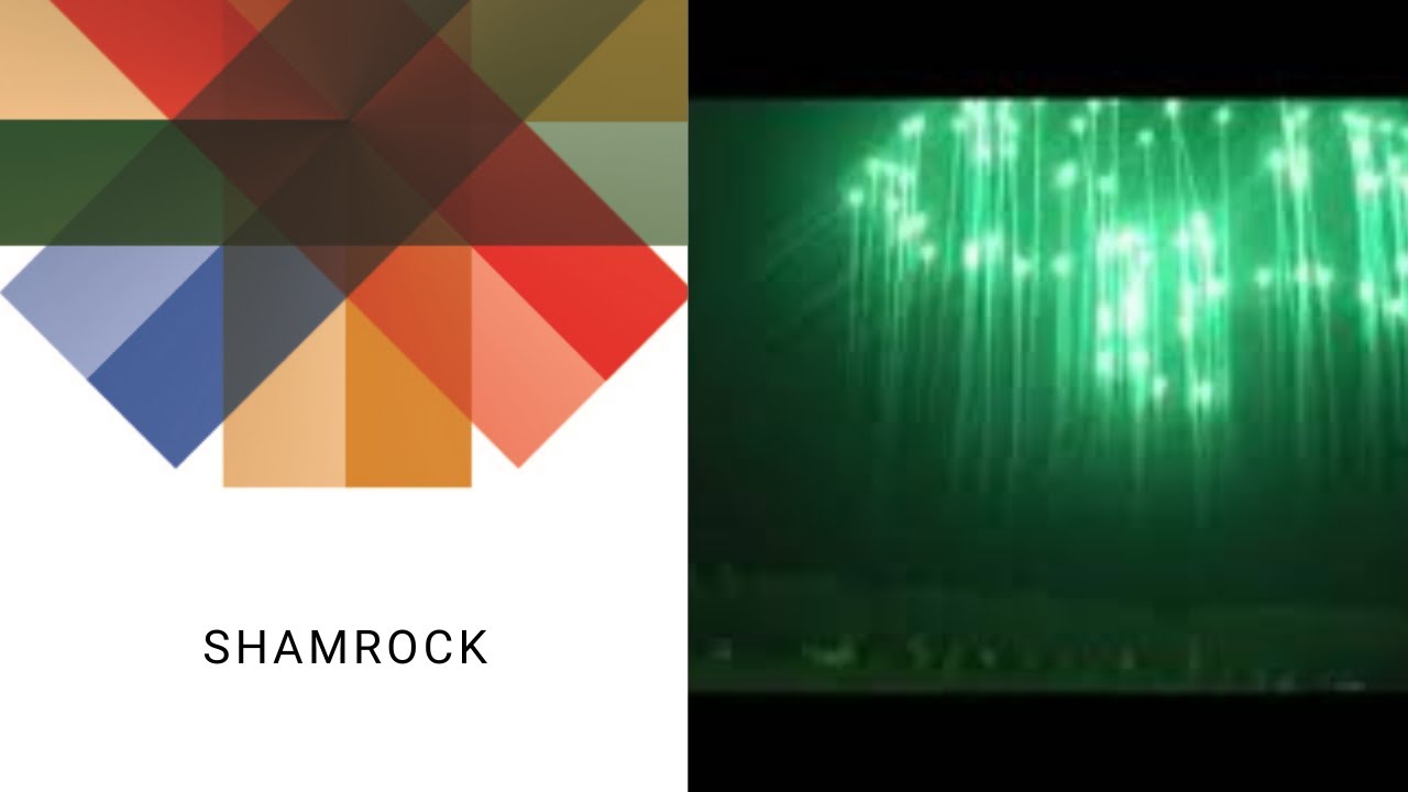 Shamrock - in partnership with Rozzi Fireworks - YouTube
