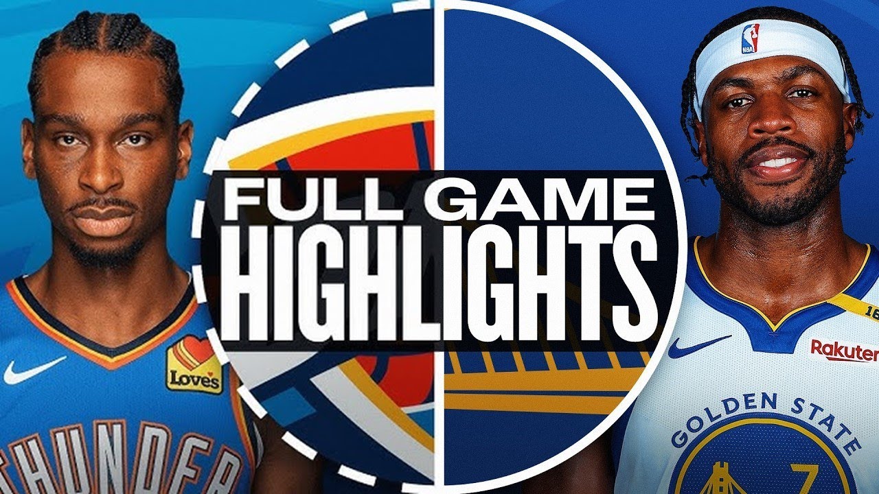 WARRIORS vs THUNDER FULL GAME HIGHLIGHTS | November 11, 2024 | Thunder ...