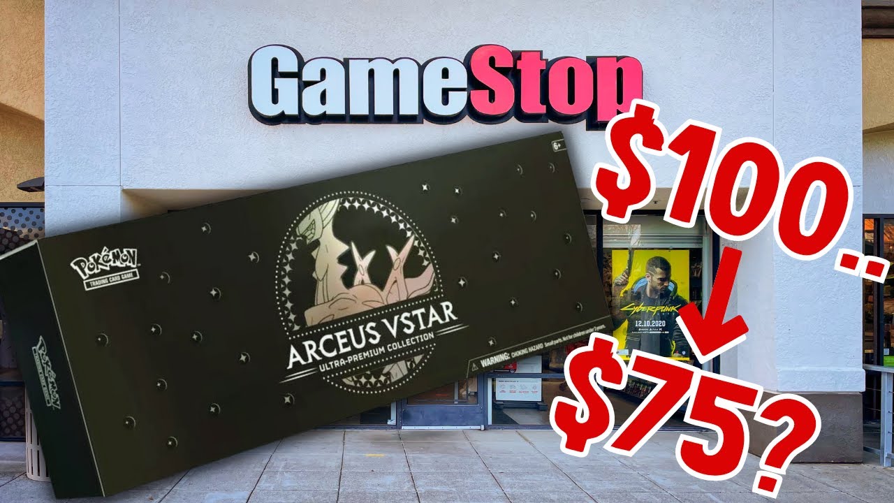 Game Stop Exclusive! Arceus Ultra Premium Collection Box Review - YouTube