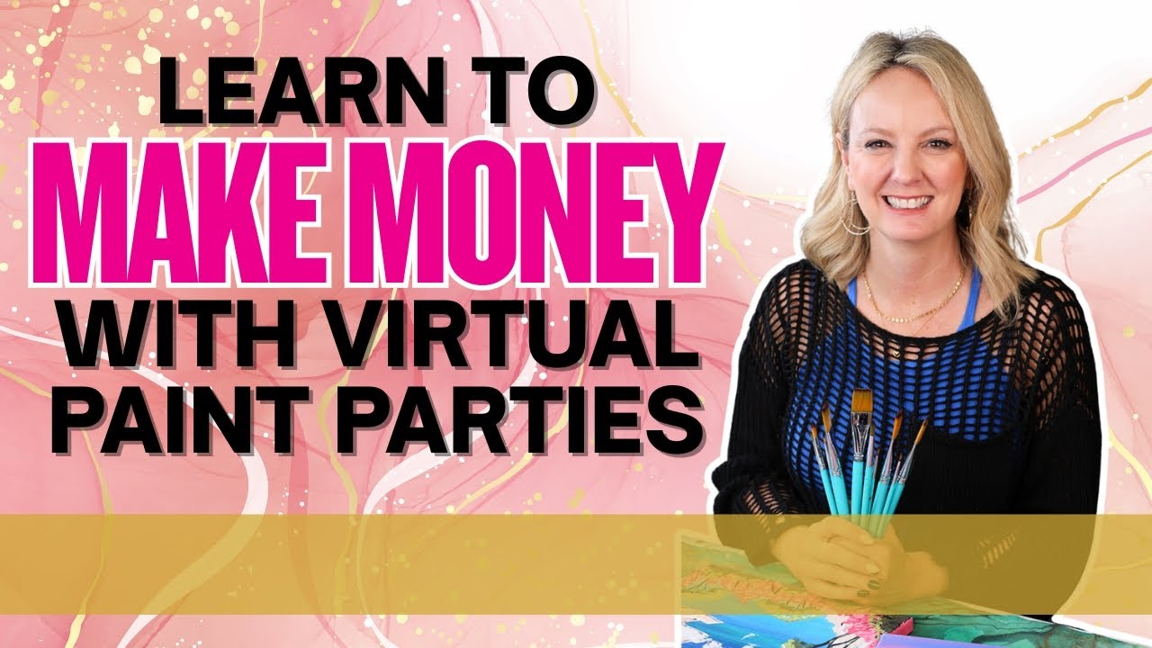 How to Teach a Virtual Paint Party || Texas Art & Soul - YouTube