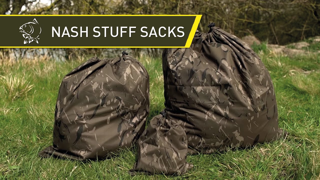 Simple, space efficient storage with the Nash Stuff Sacks - YouTube