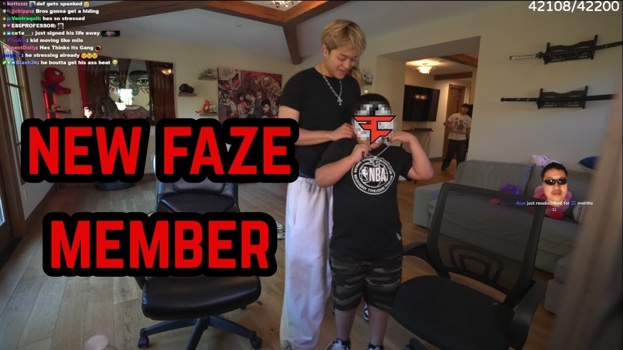 JasonTheWeen Meets The New FaZe Member - YouTube