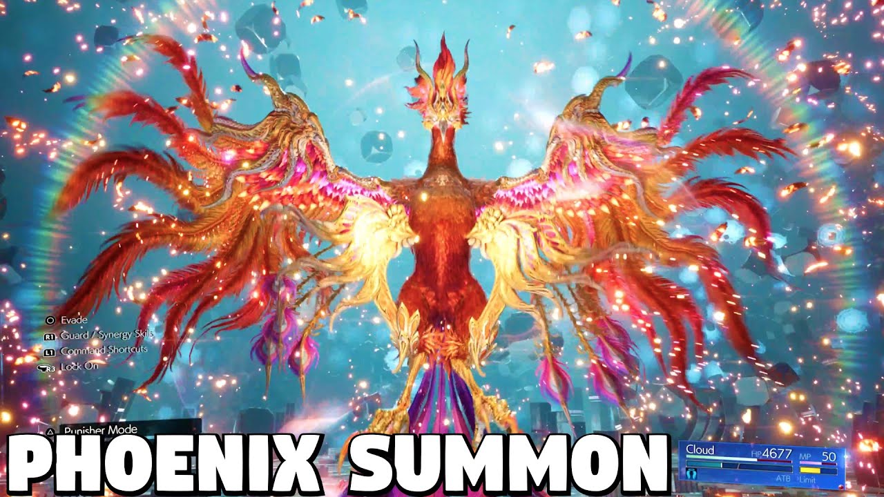 Final Fantasy 7 Rebirth - Phoenix Summon - YouTube