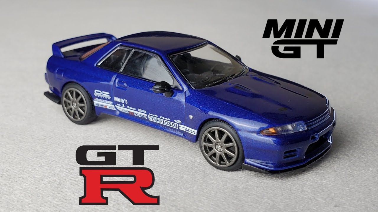 Review Nissan Skyline GTR R32 Top Secret Mini GT - YouTube