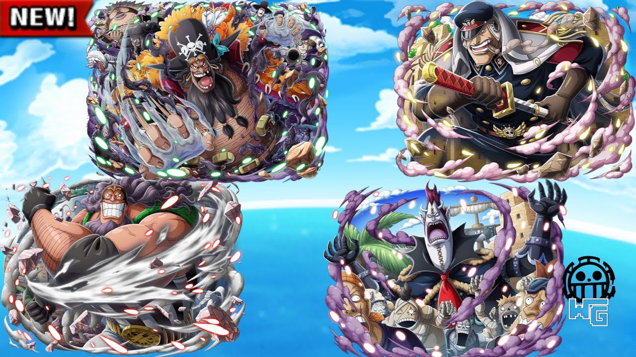 Moria BOSS TM, Blackbeard Legend TM and TM RR Batch: Shiryu and Burgess ...