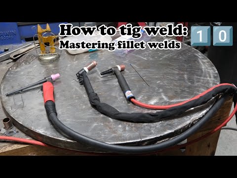 How to Tig weld fillet welds - YouTube
