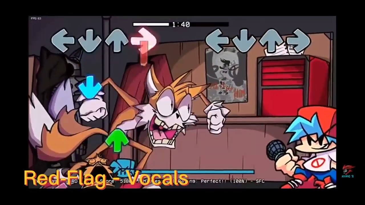 FNF: Secret History OST: Red-Flag (Vocals Only) - YouTube