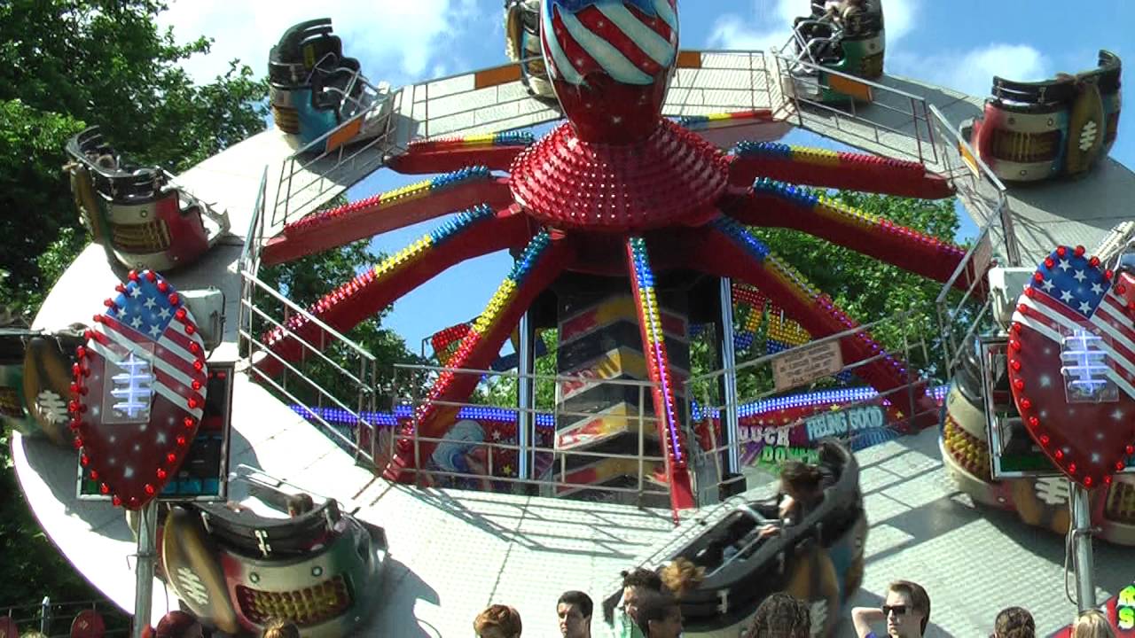 Superbowl Fun Fair ride £3 for 1 minute 32 seconds CRAZY LOL - YouTube