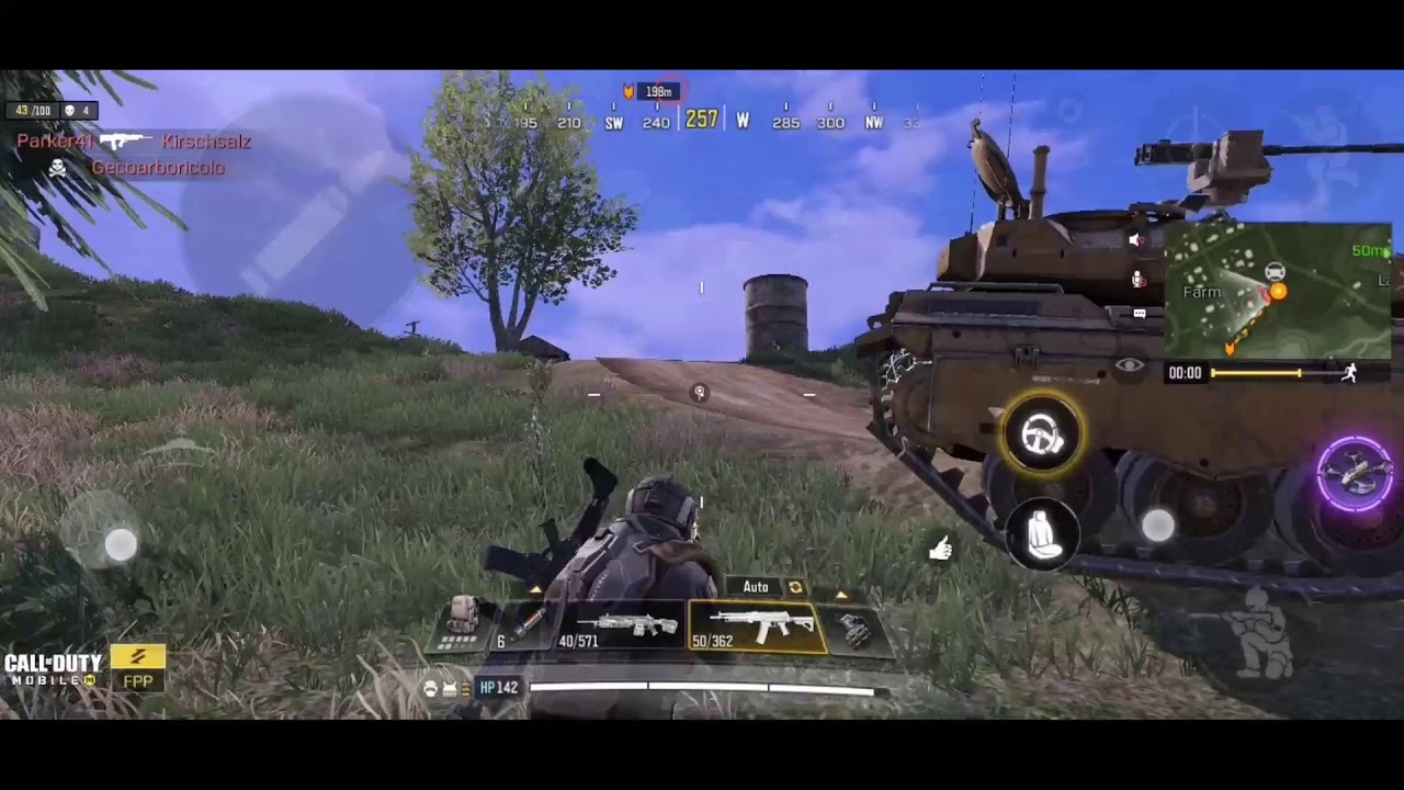 CALL OF DUTY MOBILE | WAR TANK GAMEPLAY😂😁 - YouTube