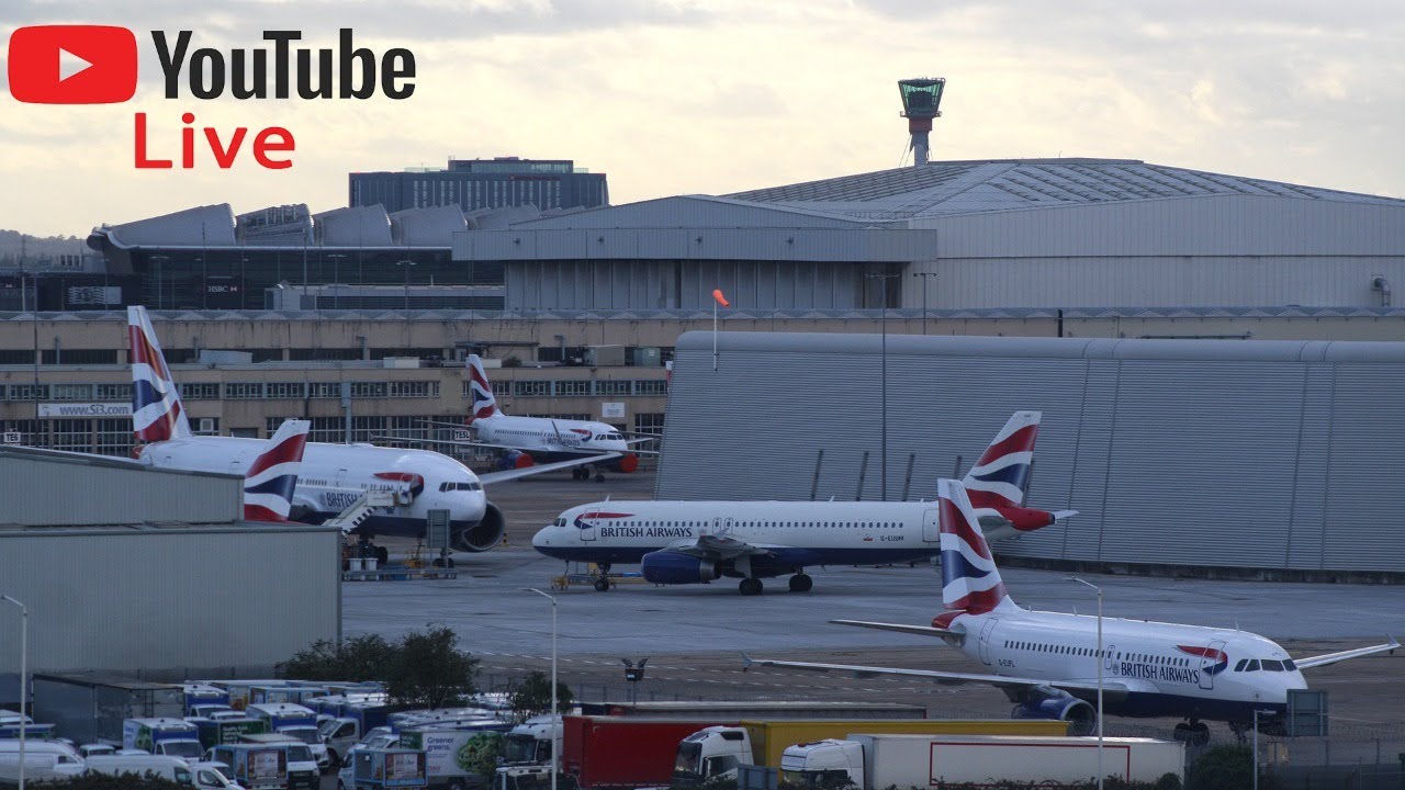 London Heathrow Airport 27L | LIVE Planespotting 6th October 2020 - YouTube