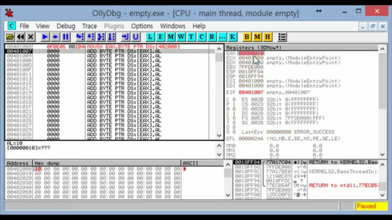 [스무디] 어셈블리어 43. movsx, movzx - YouTube