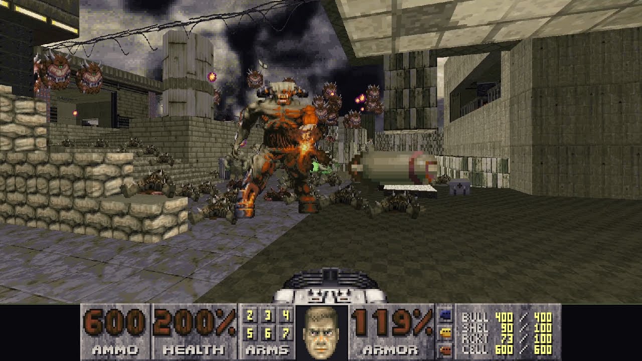 Doom 2 - Immortal Warfare (Maps 9&10 - FUBAR & Immortal Warfare) UV-Max ...