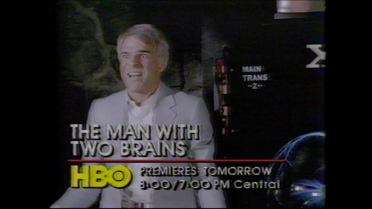 The Man with Two Brains Promo (HBO, 1984) - YouTube