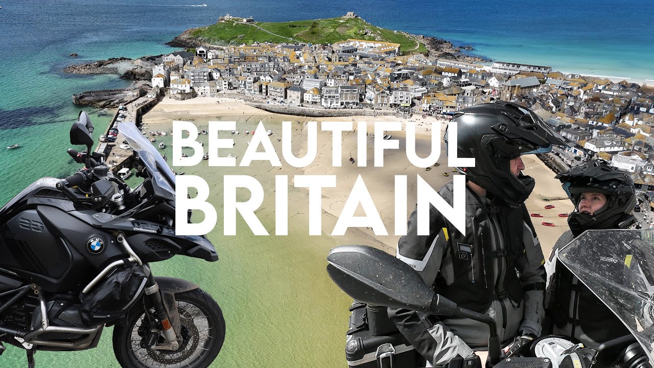 UK Motorcycle Touring !! ENGLANDS Best Motorcycle Coast Roads - YouTube