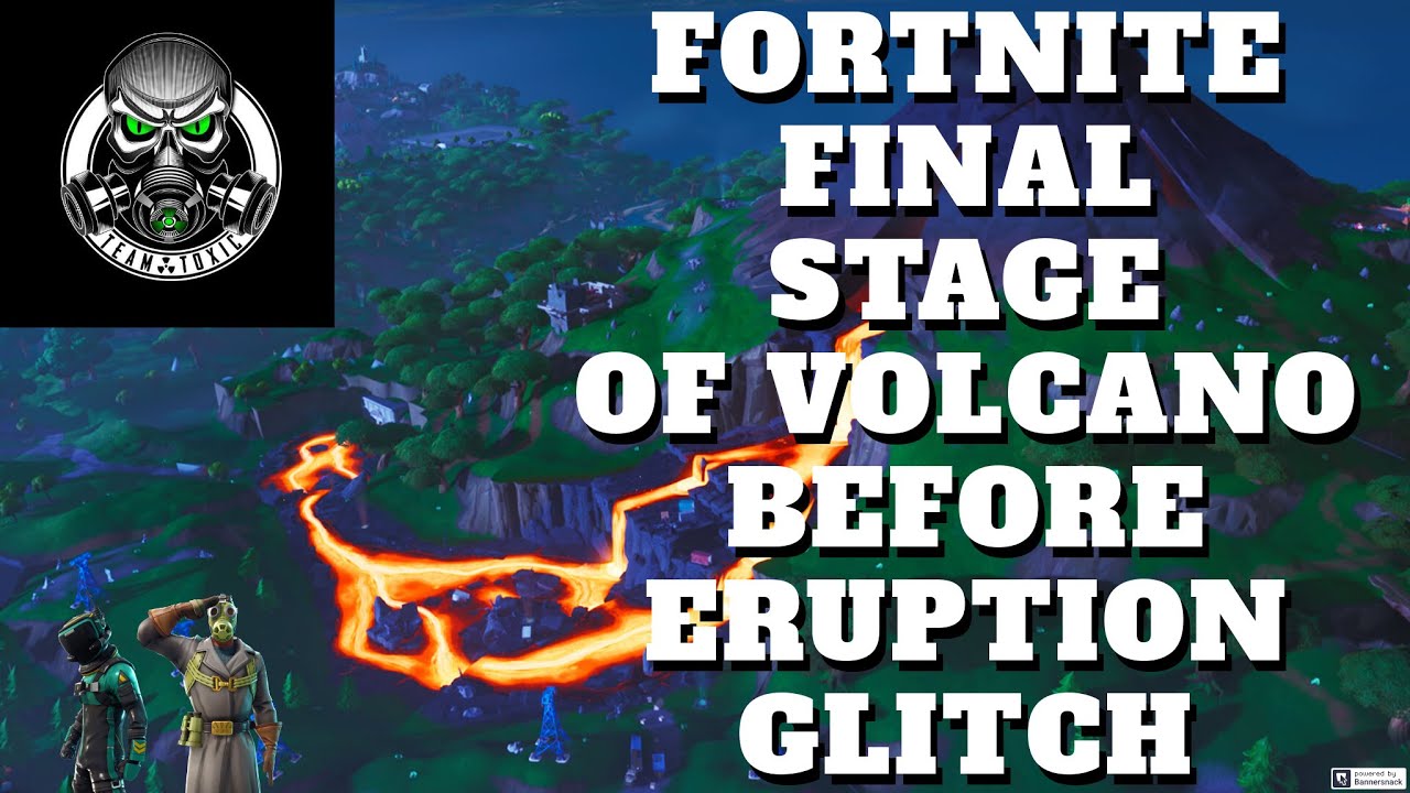 * NEW* Volcano Eruption Glitch IN FORTNITE CREATIVE - YouTube