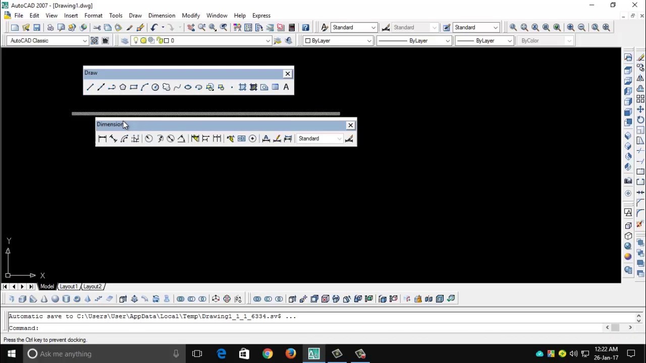 Introduction to AutoCAD 2007 | For Beginners | Autocad House - YouTube