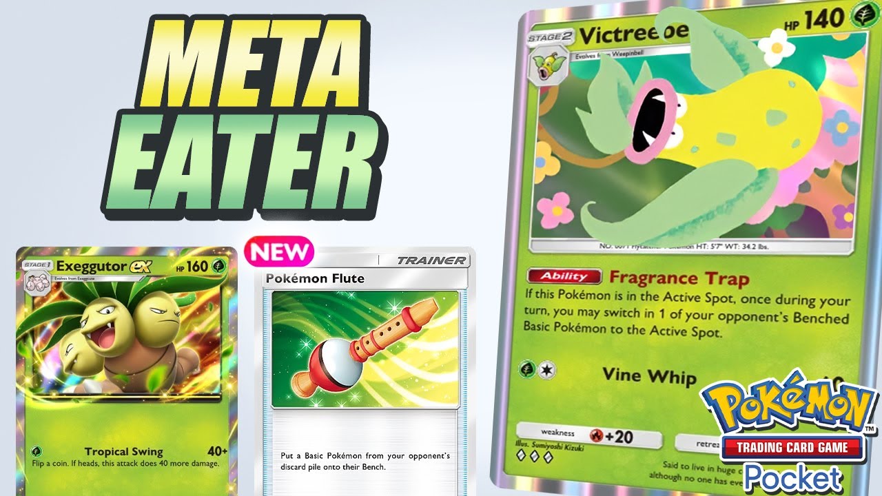 *NEW* VICTREEBEL Deck with POKEMON FLUTE is AMAZING ! Pokemon TCG ...