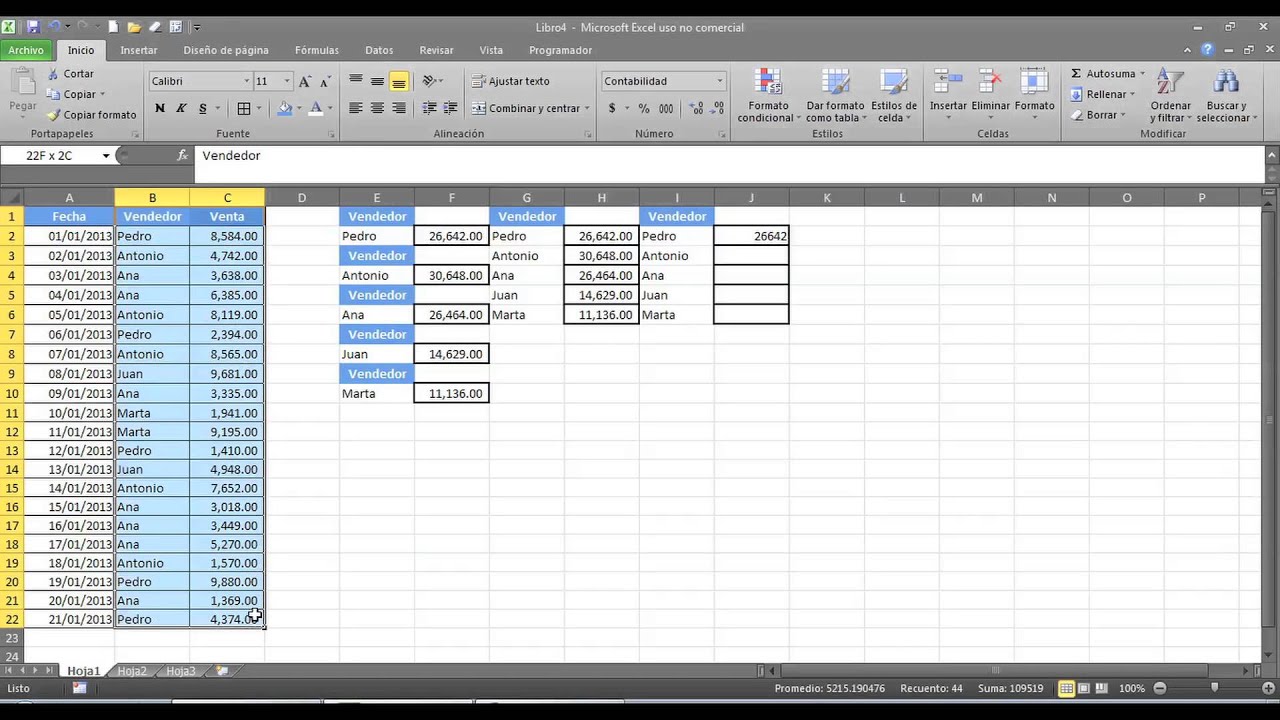 Episodio 324 - Sumas con condiciones (Metodo 3) - YouTube