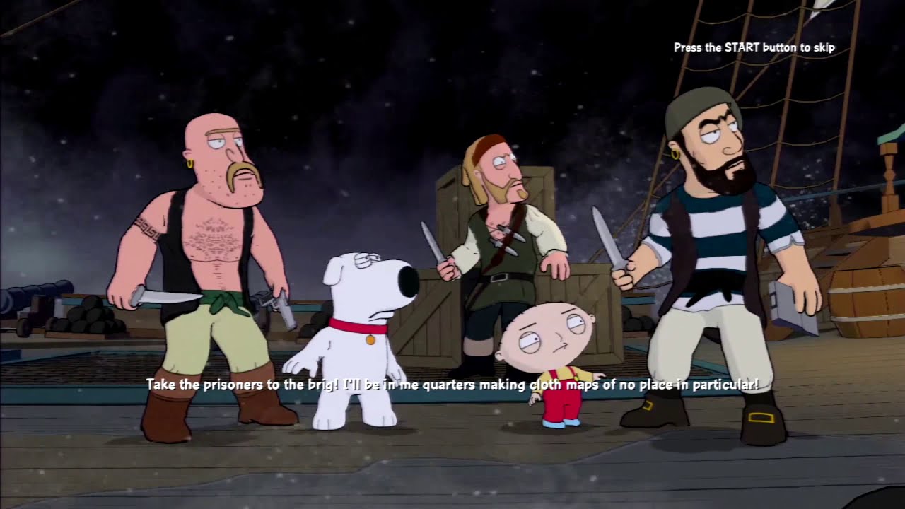 Family Guy: Back to the Multiverse (PS3): Legend of Long John Peter ...