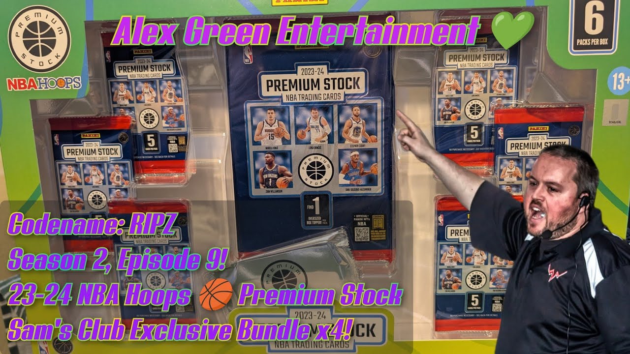 Codename: RIPZ Episode 9! 23-24 NBA Hoops Premium Stock Sams Club ...