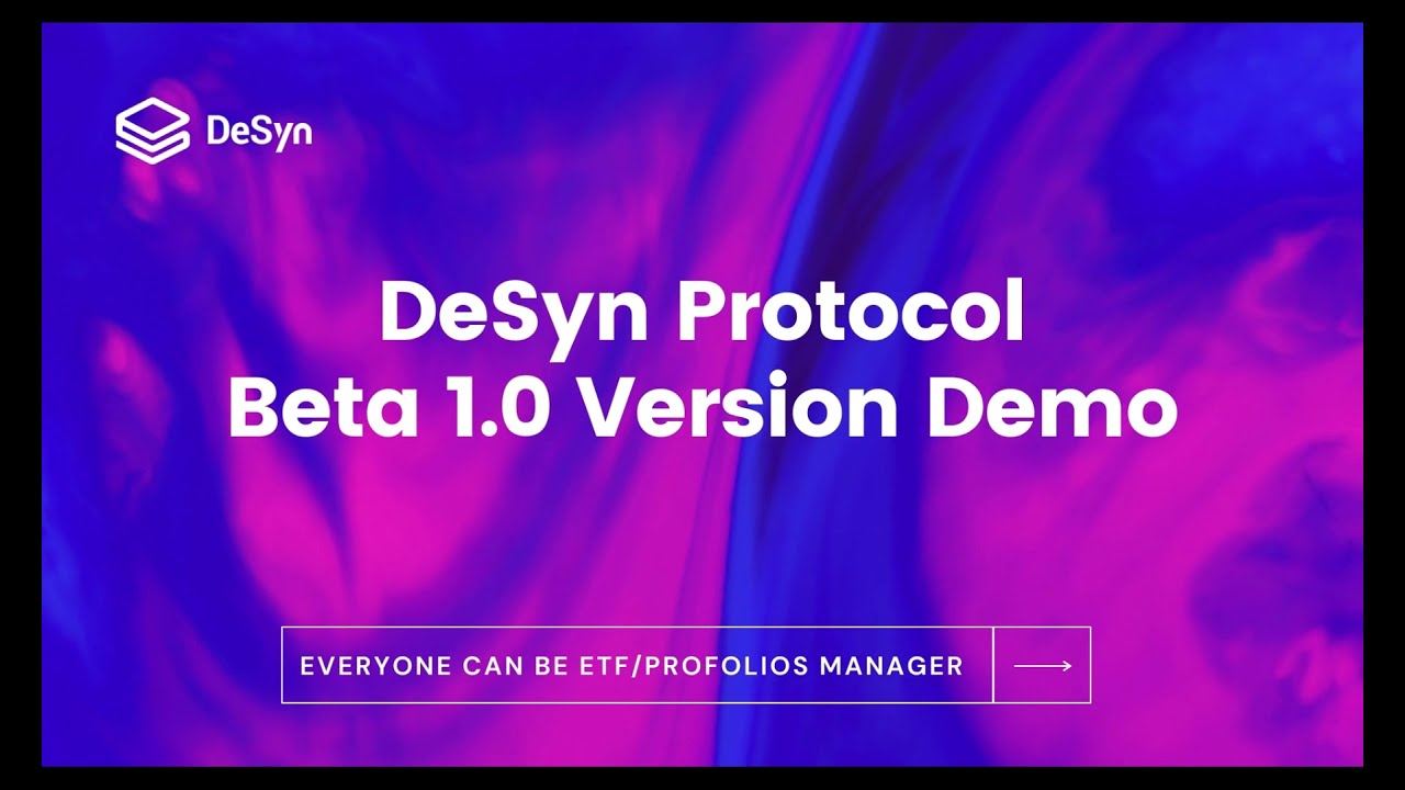 DeSyn Protocol Beta 1.0 Version Demo - YouTube