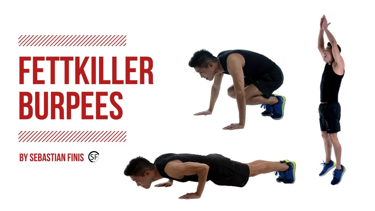 Burpees: Diese HIT Liegestützhockstrecksprünge bringen dich in Bestform ...