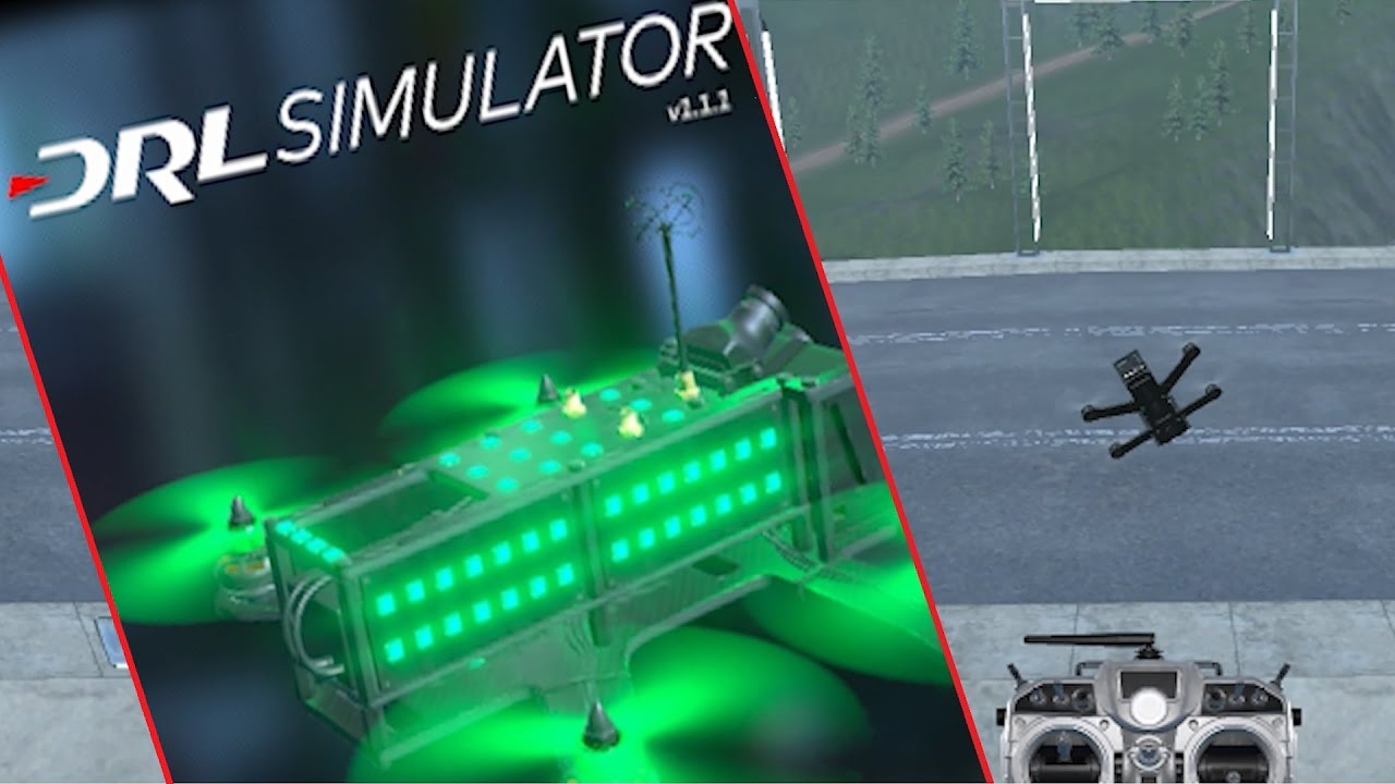 DRL simulator | drone settings and FPV racing - YouTube
