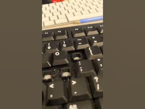 Putting keyboard keys in order - YouTube
