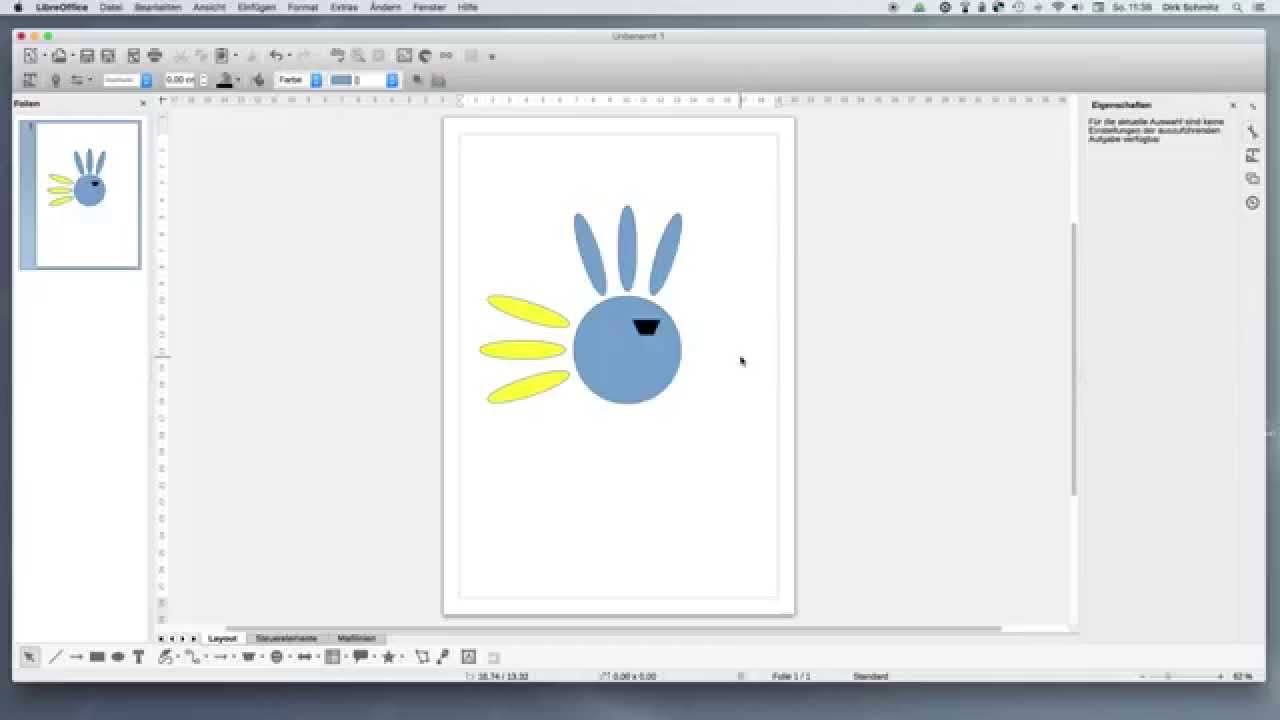 Zeichnen mit Libre Office - YouTube