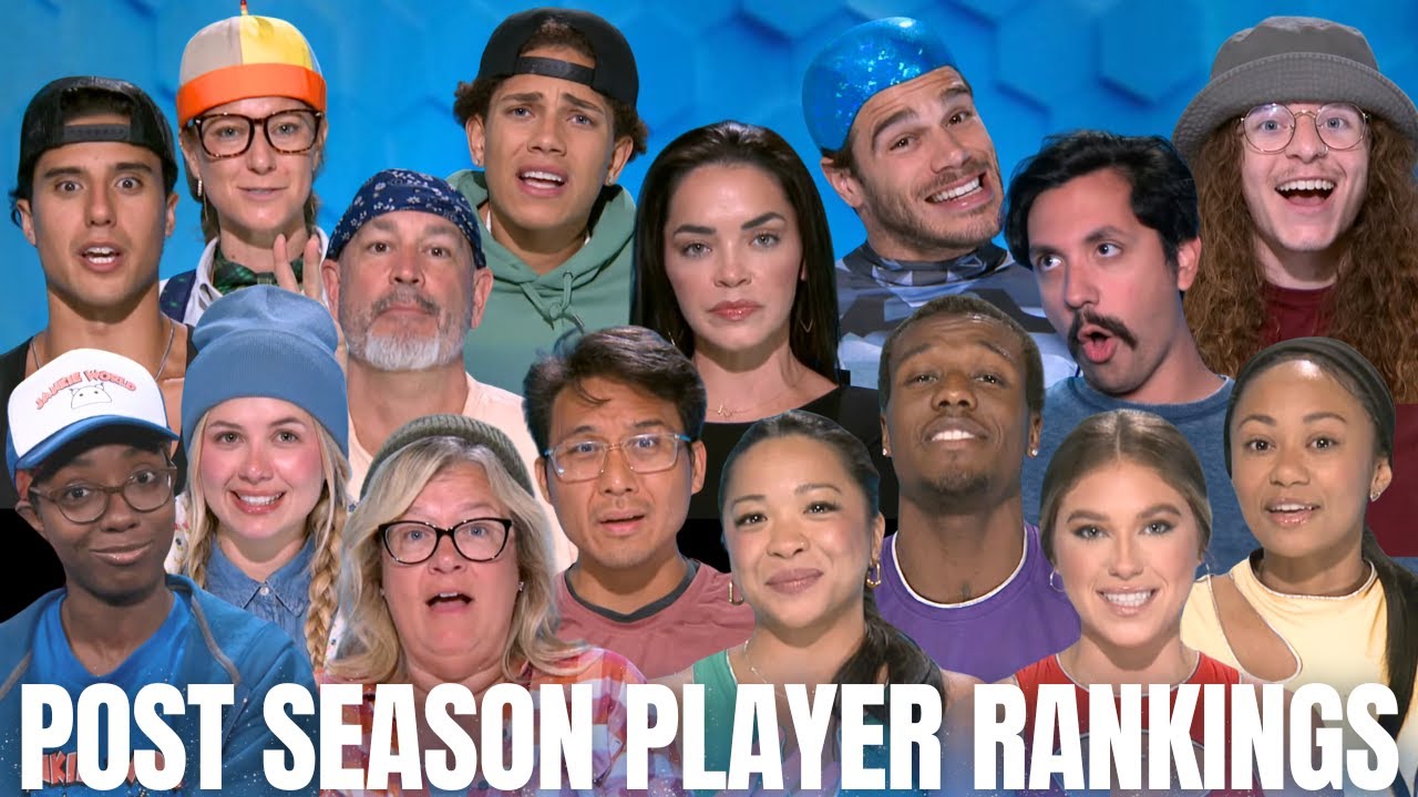 Big Brother 26 - Post Season Player Rankings - BB26 - YouTube