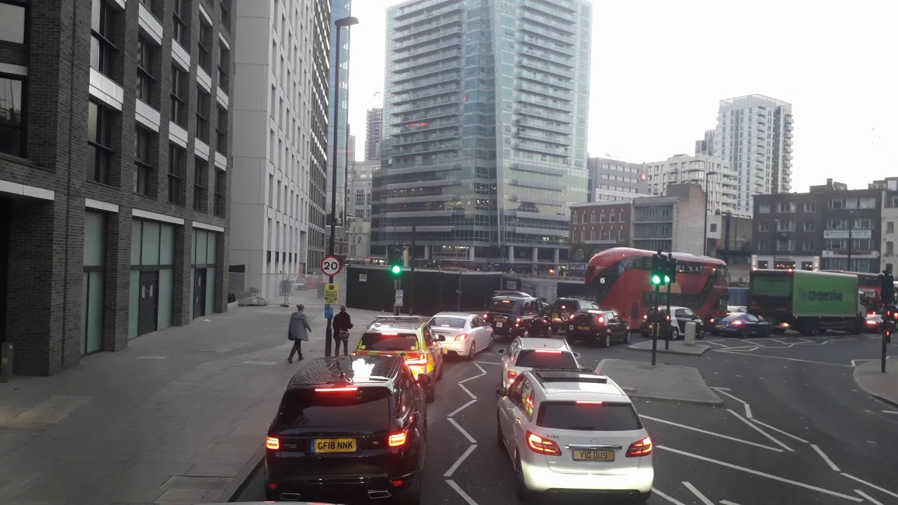 [FULL VISUAL] DLR Rail Replacement - Canary Wharf - Tower Gateway ...