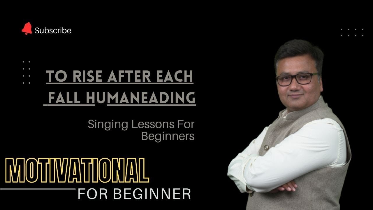 To Rise After Each Fall - Human By Dr. Sumit Tellewar - YouTube