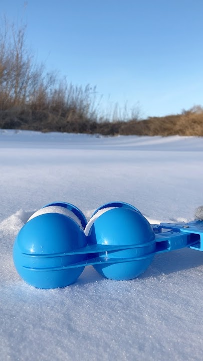 Double Fun: Double Snowball Clip Challenge, can you succeed? #snow # ...