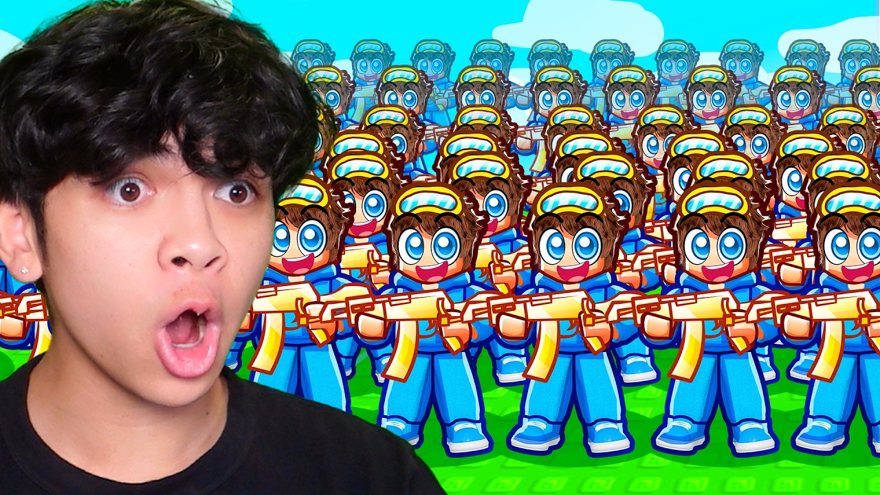 I Made the STRONGEST CLONE ARMY in Roblox! - YouTube