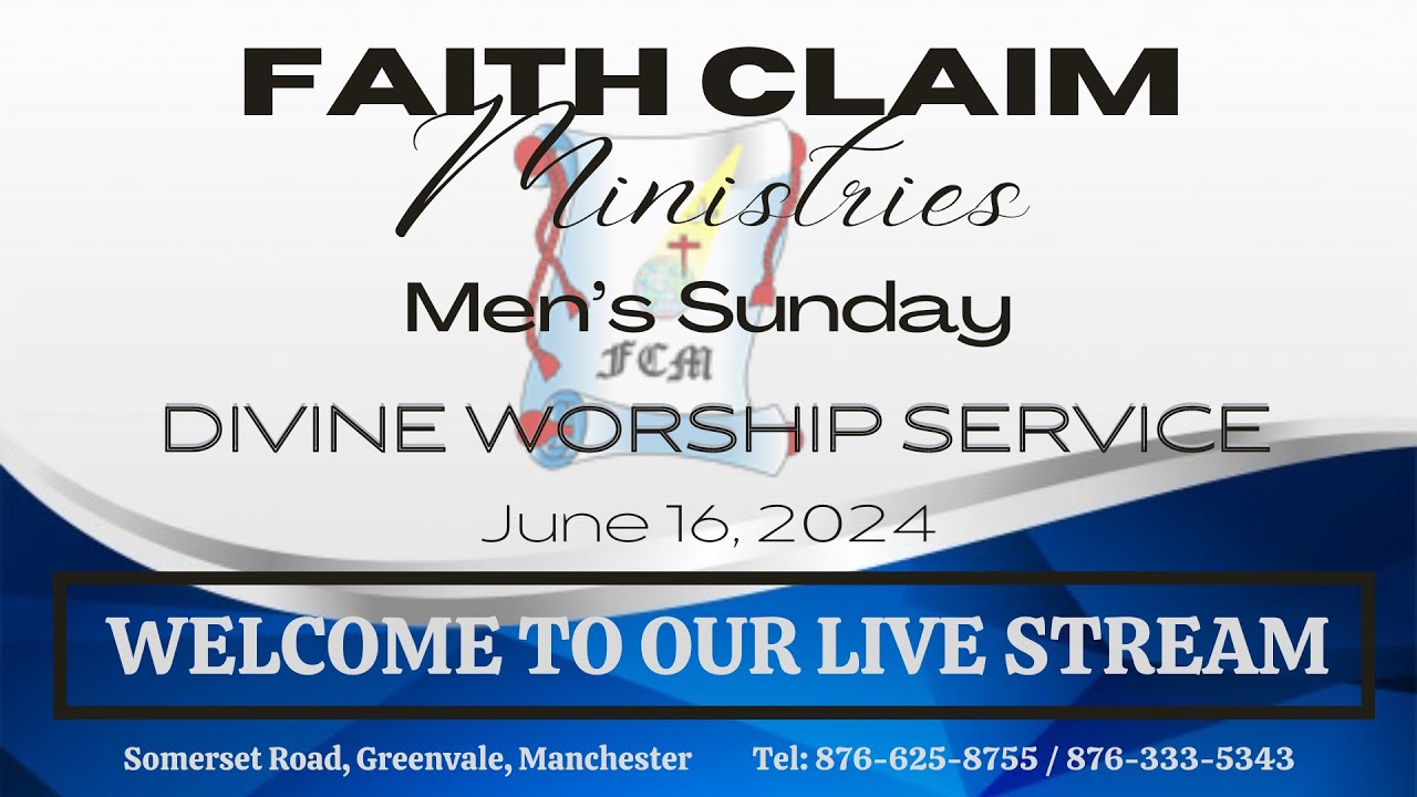 Faith Claim Ministries || Divine Worship Service - June 16, 2024 - YouTube