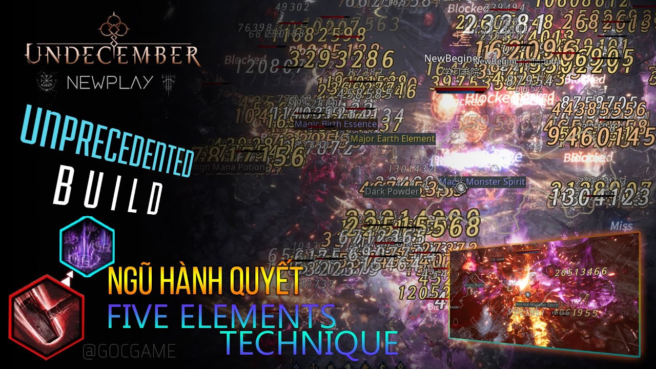 🔴NGŨ HÀNH QUYẾT P28 【Five Elements Technique | Absolute Hammer Build】# ...