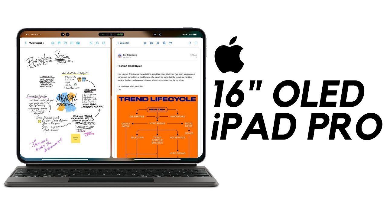 OLED 16-inch iPad Pro with macOS LAUNCHING NEXT YEAR? - YouTube