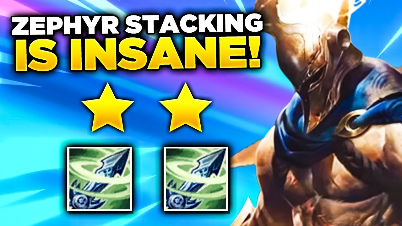 HAVE YOU EVER TRIED ZEPHYR STACKING?! IT'S INSANE! | Teamfight Tactics ...