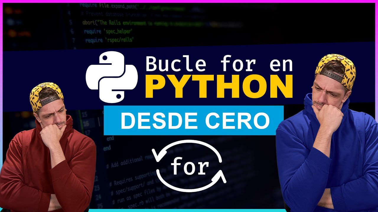 Aprende por fin como usar el bucle for con Python - YouTube